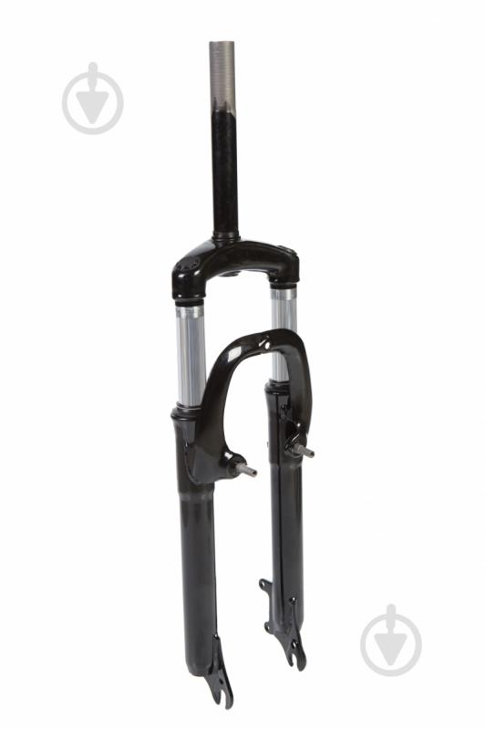 ᐉ Вилка 26" Disk/V-brake резьбовая 1" шток 185мм. черный • Купить в ...