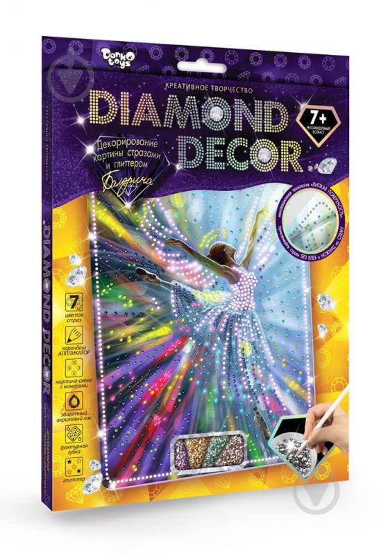 ᐉ Набор для создания декора Danko Toys DIAMOND DECOR DD-01-02 • Купить ...