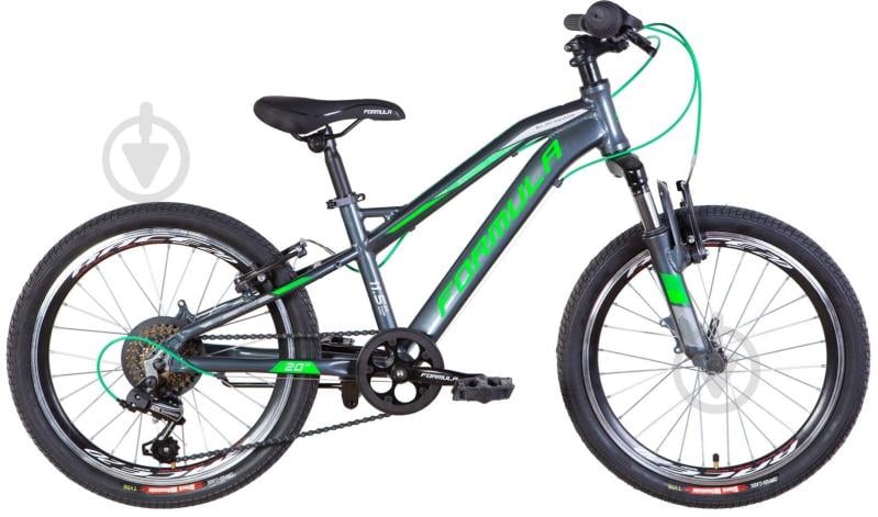 ᐉ Велосипед 20"" Formula BLACKWOOD серо-зеленый OPS-FR-20-087 • Купить ...
