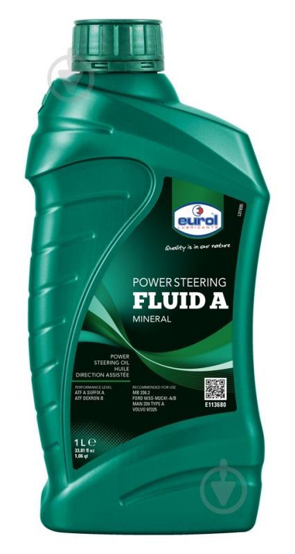 ᐉ Жидкость для гидроусилителя Eurol Powersteering fluid A 1 л • Купить ...
