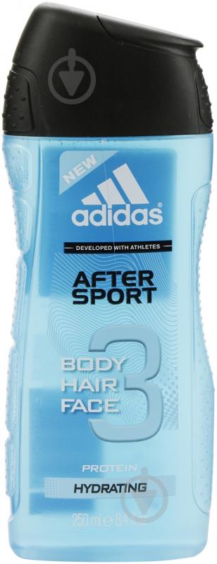 ᐉ Гель-шампунь Adidas 3 в 1 After Sport 250 мл • Краща ціна в Києві ...