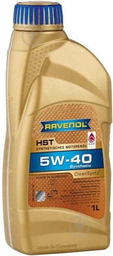 ᐉ Моторное масло RAVENOL HST 5W-40 1 л (RAV HST SAE 5W40 1L) • Купить в ...