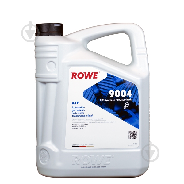 ᐉ Масло трансмиссионное ROWE ATF 9004 ATF 5 л(25050-0050-03) • Купить в ...