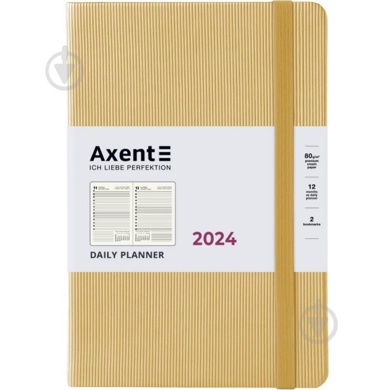 ᐉ Щоденник датований Axent Partner A5 2024 8815-24-53-A • Краща ціна в Києві, Україні • Купити в ...