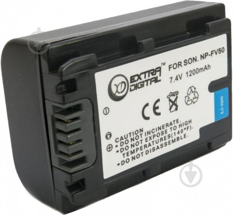 ᐉ Аккумулятор EXTRADIGITAL для Sony NP-FV50 1200мА*ч (BDS2676) • Купить ...