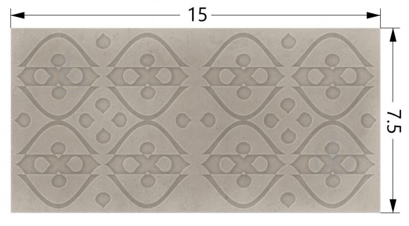 ᐉ Плитка Cifre Sonora Vison decor 7,5x15см • Краща ціна в Києві, Україні • Купити в Епіцентр