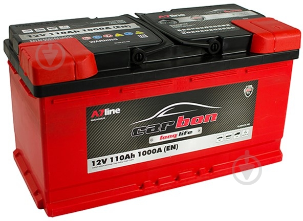 ᐉ Акумулятор автомобільний Carbon 110Ah 1000A 12V «+» праворуч (CRB110 ...