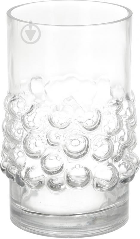 ᐉ Ваза стеклянная Bubbles 21 см прозрачная • Купить в Киеве Украине • Лучшая цена в Эпицентр