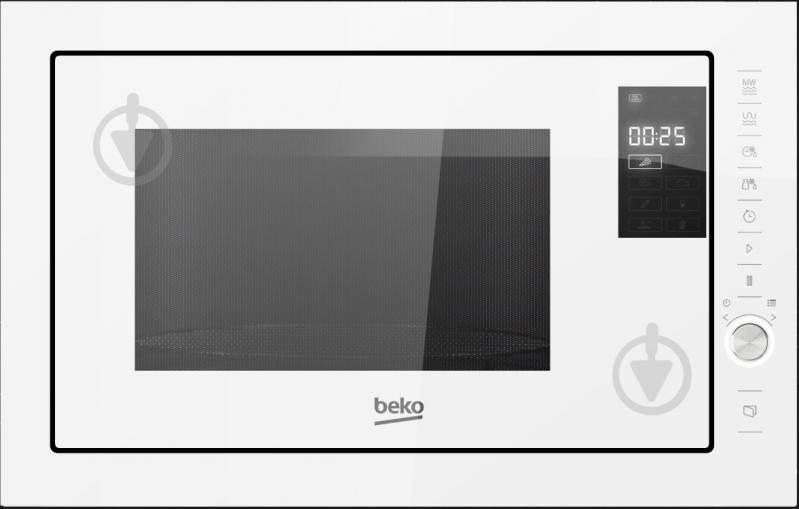 ᐉ Встраиваемая микроволновая печь Beko MGB25333WG • Купить в Киеве ...