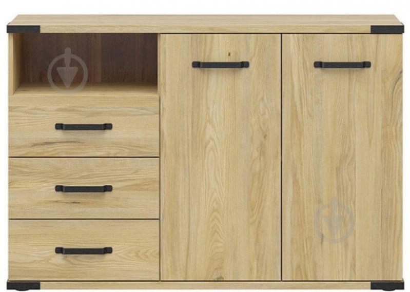 ᐉ Комод BRW Lara 2д3ш 1300x880x400 мм /ясень белорусский (S463-KOM2D3S-JBE ) • Купить в Киеве ...