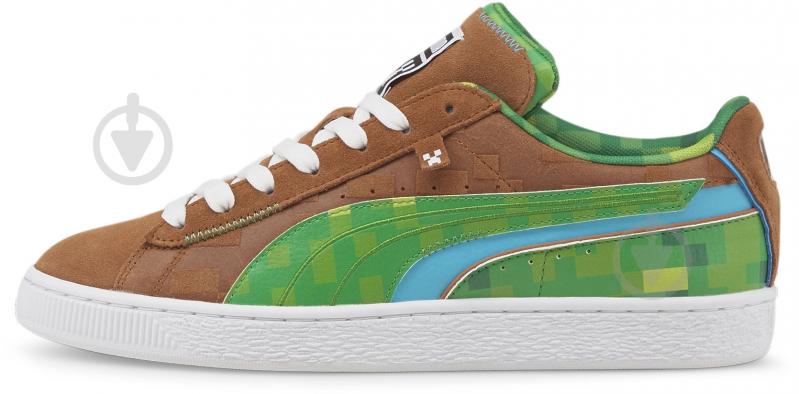 ᐉ Кросівки чоловічі Puma Suede Minecraft 38629001 р.43 коричневі ...