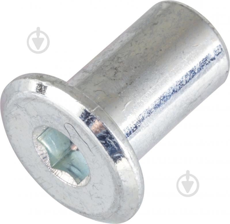 ᐉ Меблева гайка Еріксона плоска головка М6/15x15 100 шт. snapt 41208 ...