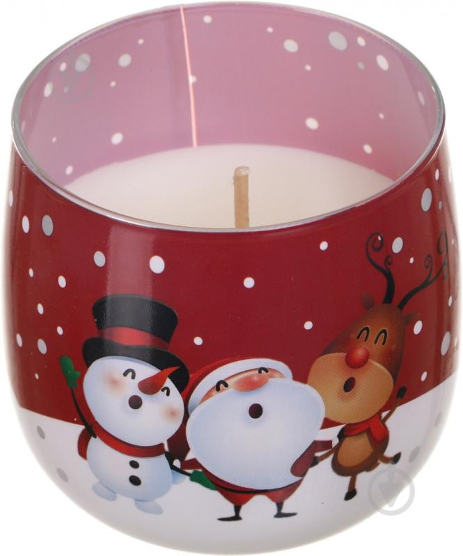 ᐉ Свічка ароматична Pako If в склі Кросно Сніговики 130 гр 2122 • Краща ціна в Києві Україні