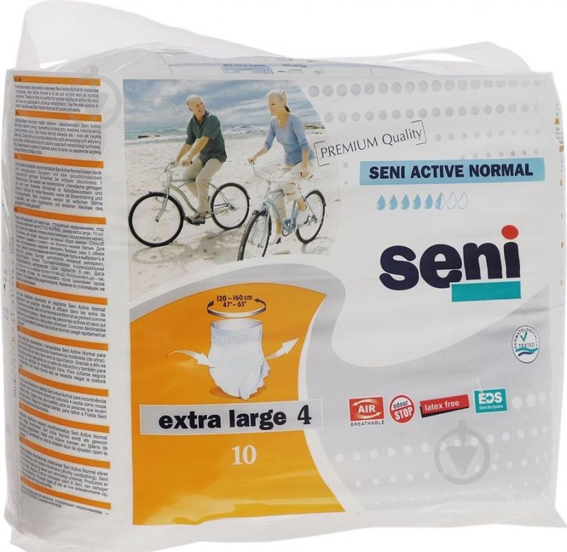 ᐉ Подгузники Seni ACTIVE NORMAL EXTRA LARGE 10 шт. • Купить в Киеве, Украине • Лучшая цена в ...