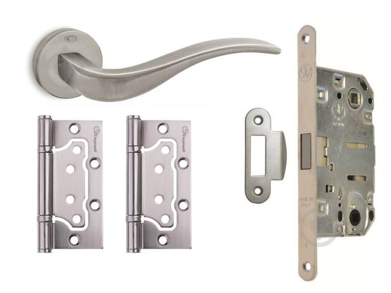 ᐉ Комплект WC Convex 1625 SN-2 96 мм матовый никель с петлями • Купить ...