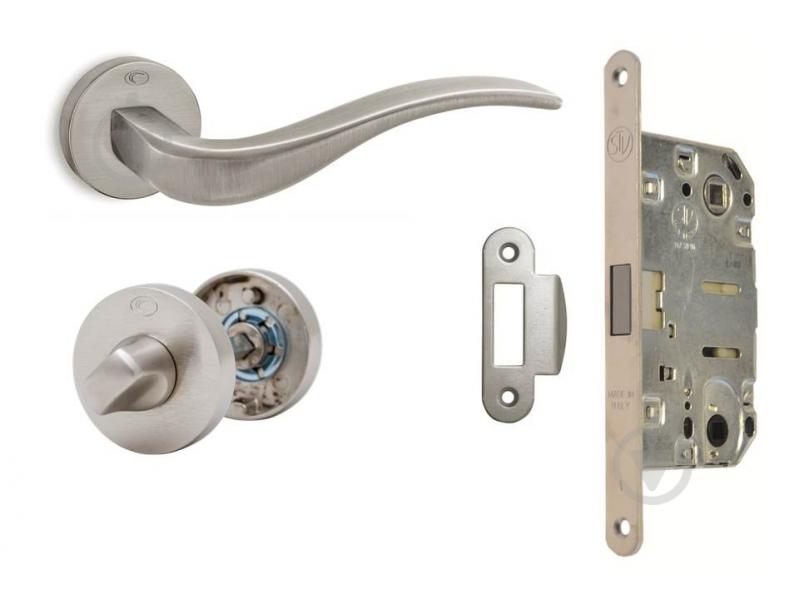 ᐉ Комплект WC Convex 1625 SN-5 96 мм матовый никель без петель • Купить ...