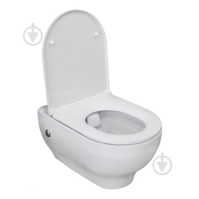 ᐉ Унитаз подвесной VOLLE Virgo Rimless с сиденьем Slim Soft-close 13-23 ...