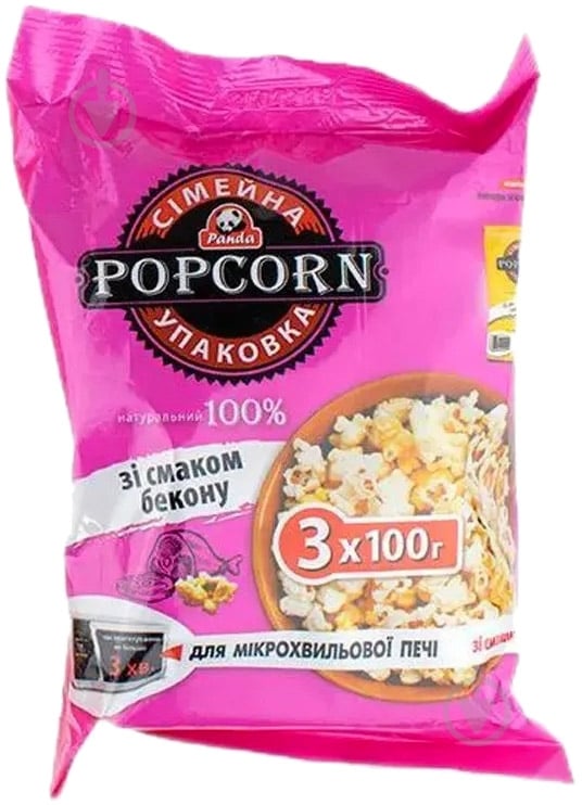 ᐉ Попкорн для микроволновки Бекон Семейная 300г • Купить в Киеве ...