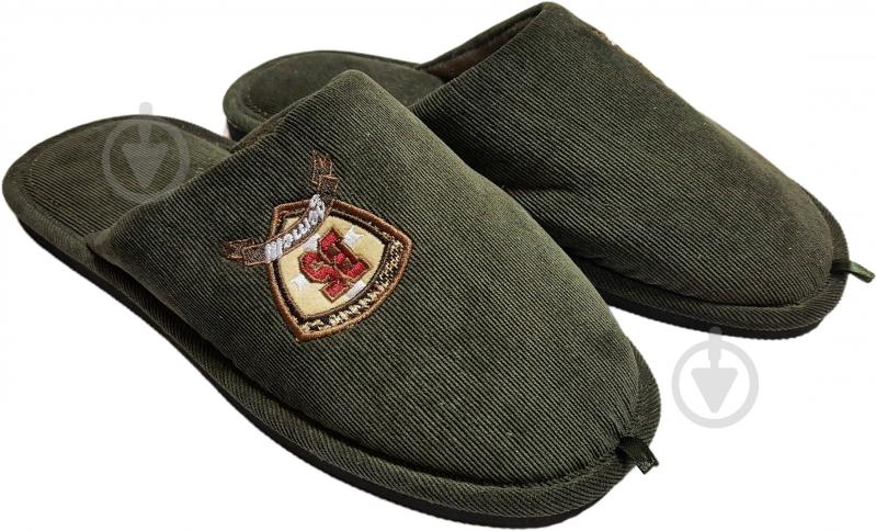 ᐉ Тапки домашние Gemelli Мейсон р 41 оливковый • Купить в Киеве