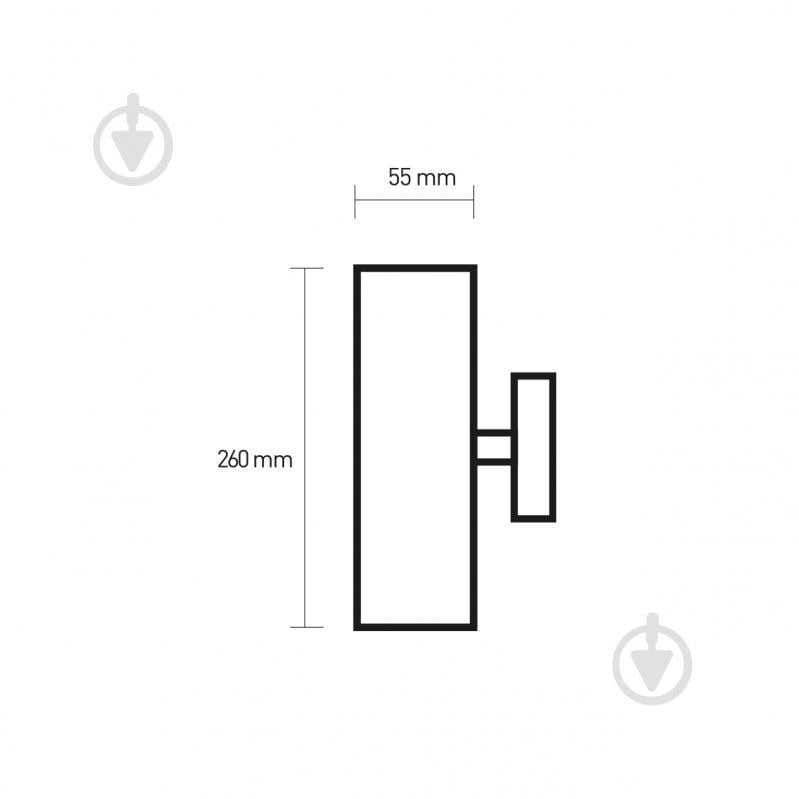ᐉ Бра Eurolamp Pure Line GU10 черный LED-BRA-2xGU10(black) • Купить в ...