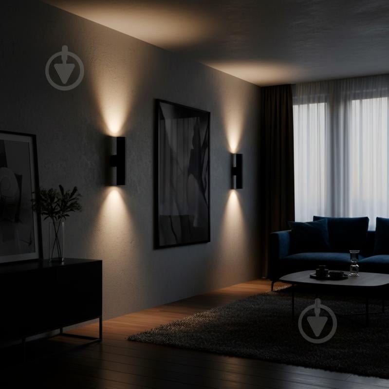 ᐉ Бра Eurolamp Pure Line GU10 черный LED-BRA-2xGU10(black) • Купить в ...