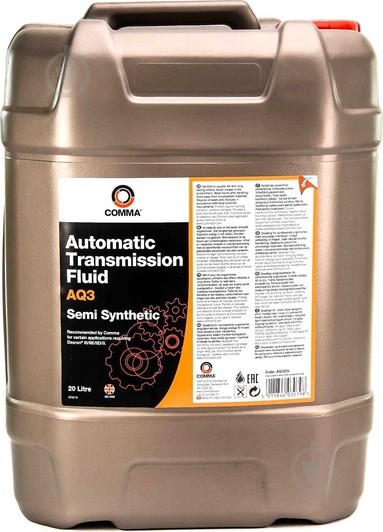 ᐉ Масло трансмиссионное COMMA AQ3 ATF 20 л (AQ3 ATF 20L) • Купить в ...