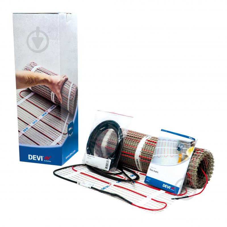 ᐉ Нагревательный мат Devi DTIR-150 343/375 Вт, 2.5 кв. м. • Купить в Киеве, Украине • Лучшая ...