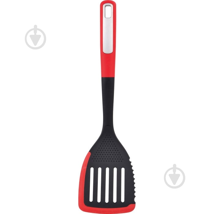 ᐉ Лопатка кулинарная Bergner Mars, с прорезями 34,8 см (BG-38875-RD ...