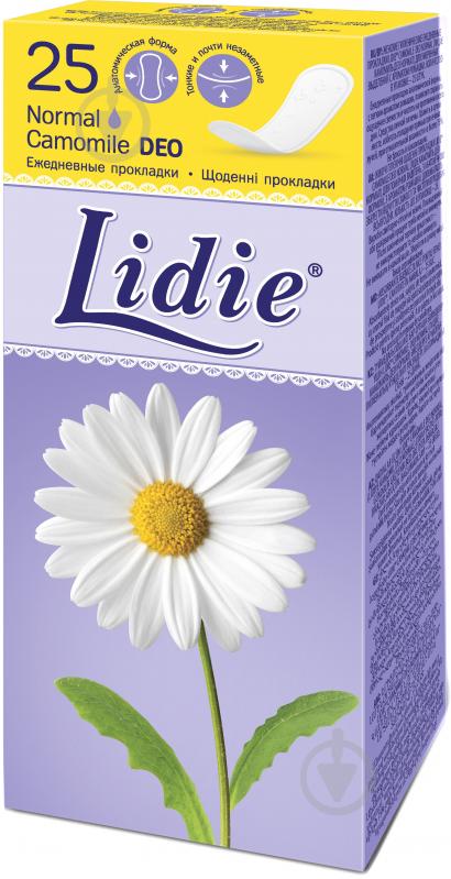ᐉ Прокладки щоденні Lidie Camomile Deo normal 25 шт. • Краща ціна в ...