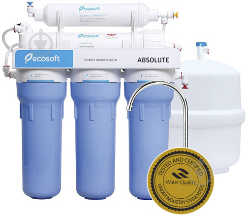 ᐉ Фільтр Ecosoft зворотного осмосу Absolute 5-50 • Краща ціна в Києві, Україні • Купити в Епіцентр