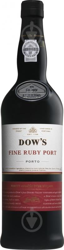 ᐉ Вино Dow's Porto Fine Ruby Port красное сладкое крепленное 0,75 л ...