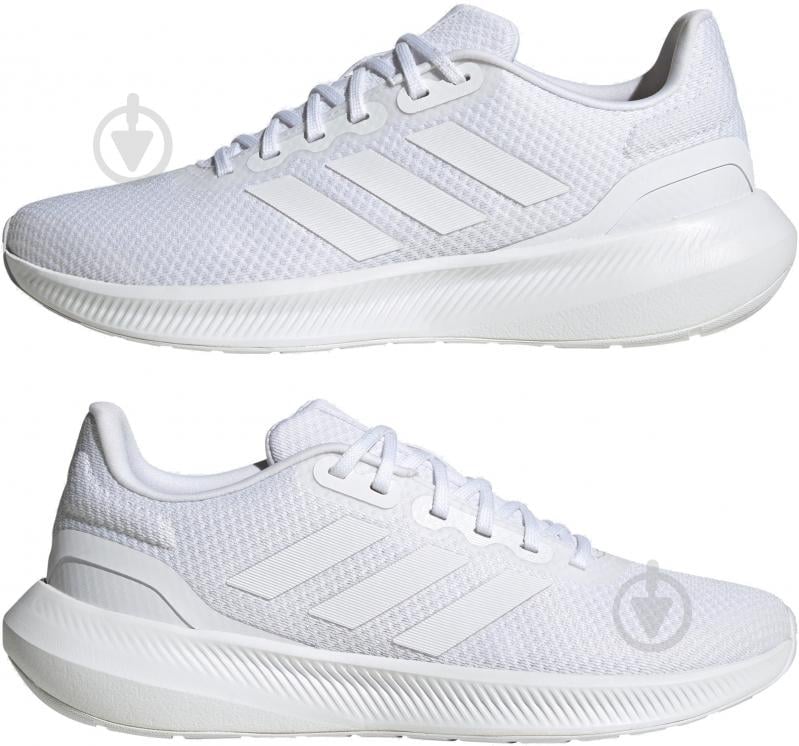 ᐉ Кросівки чоловічі Adidas RUNFALCON 3.0 HP7546 р.43 1/3 білі • Краща ...