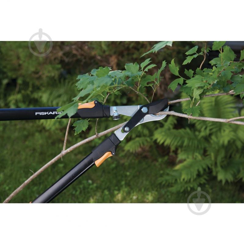 ᐉ Набір садового інструменту Fiskars Cучкоріз площинний телескопічний Solid L13 та пила садова ...