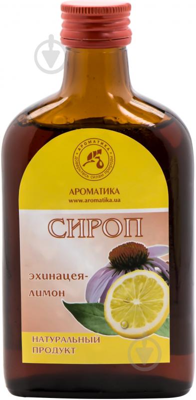 ᐉ Сироп Ехінацея-лимон 200 мл Ароматика • Краща ціна в Києві, Україні ...