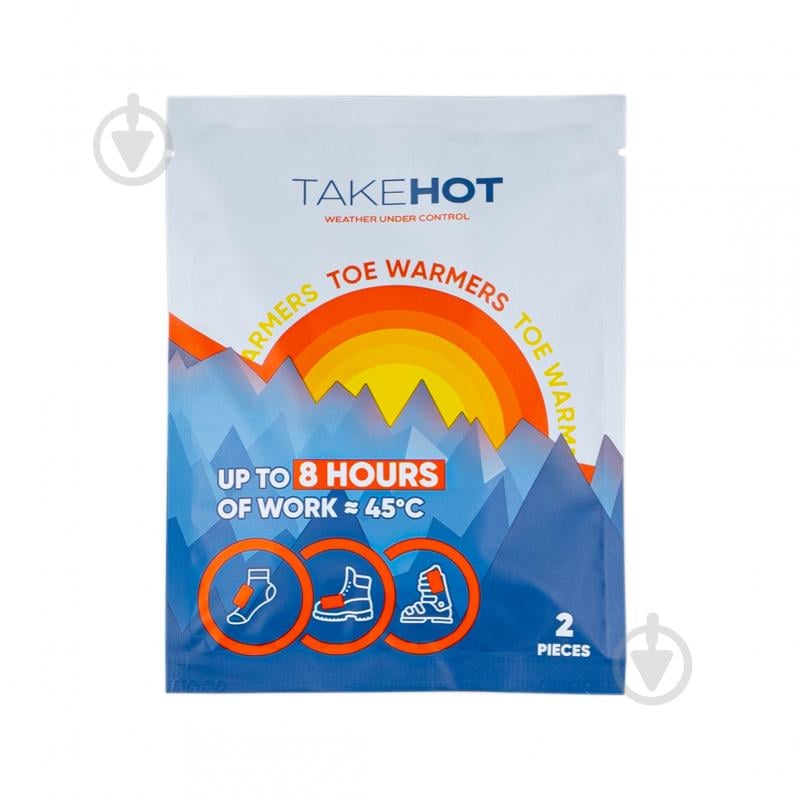 ᐉ Грелка термохимическая Takehot Toe Warmer (для ног) 2 шт. • Купить в ...