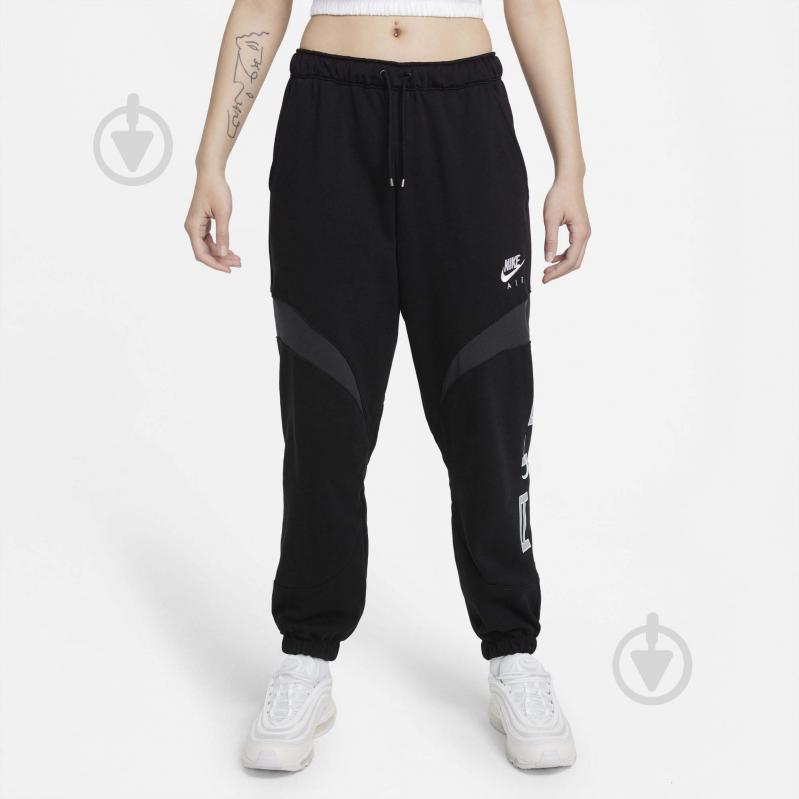 ᐉ Брюки Nike W Nsw Air Flc Mr Jggr Dd5419 010 р Xl черный • Купить в