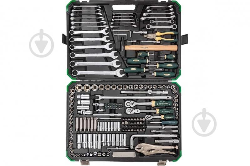 ᐉ Набір ручного інструменту ROCKFORCE 1/4'', 3/8'', 1/2''(6 гр.,12 гр.) 204 шт. RF-42022+2 ...