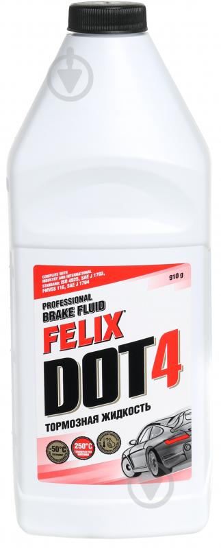 ᐉ Тормозная жидкость Felix DOT-4 910 л • Купить в Киеве, Украине ...