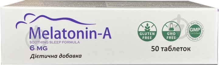 ᐉ Таблетки Supravitz Lifesciences Мелатонін-А, 6 мг 50 шт./уп. • Краща ...