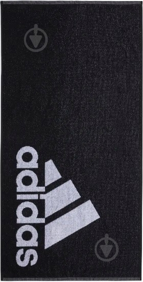 ᐉ Рушник DH2860 50x100 см чорний Adidas • Краща ціна в Києві, Україні ...