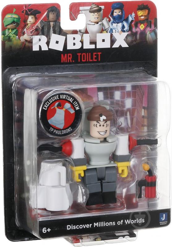 ᐉ Фігурка колекційна Jazwares Roblox Core Figures Mr. Toilet W9 ROB0391 ...