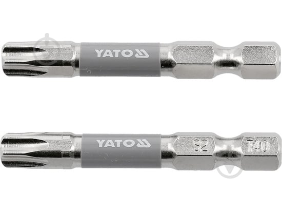 ᐉ Насадка отверточная YATO T40 х 50 мм 2 шт. YT-78036 • Купить в Киеве ...