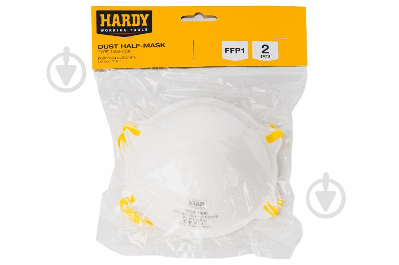 ᐉ Напівмаска Hardy FFP1 норма EN149 CAT III CE 2 шт. 1500-730002 ...