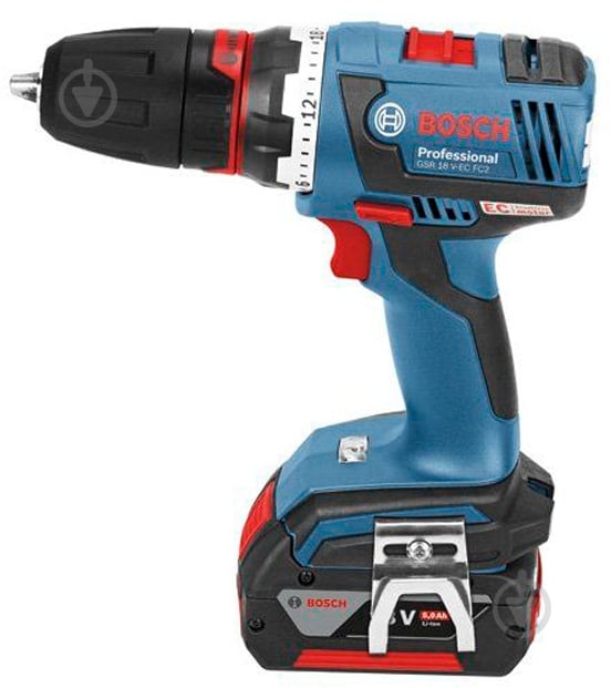 ᐉ Шуруповерт аккумуляторный Bosch Professional GSR 18V-EC FC2 06019E1101 • Купить в Киеве ...