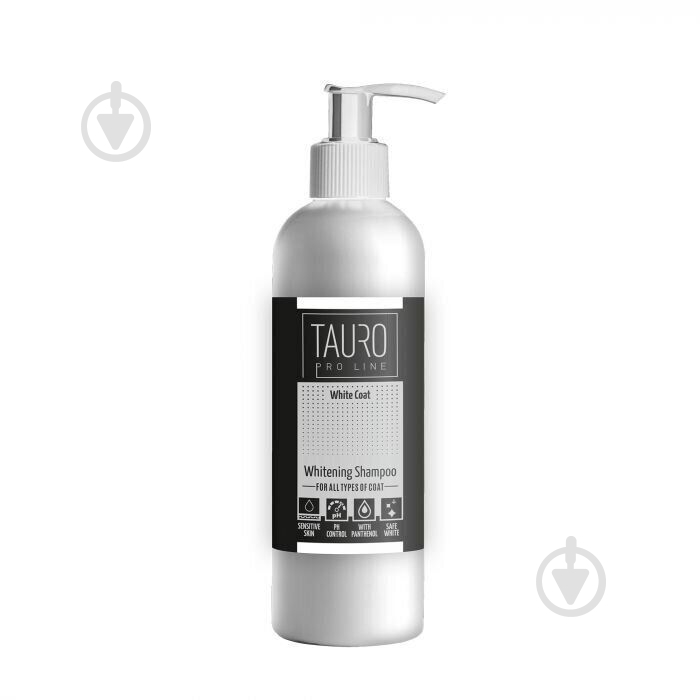 ᐉ Шампунь Tauro Pro Line White Coat Whitening Shampoo 300 мл для ...