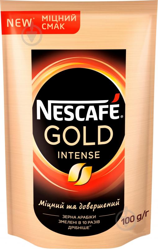 ᐉ Кофе растворимый Nescafe голд Интенс мягкая упаковка • Купить в Киеве ...