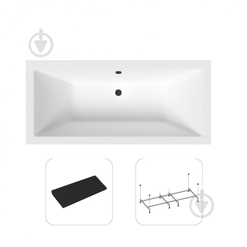 ᐉ Ванна акрилова Helmken Alvaro HM542B2M6810 178,5х79 см • Краща ціна в ...