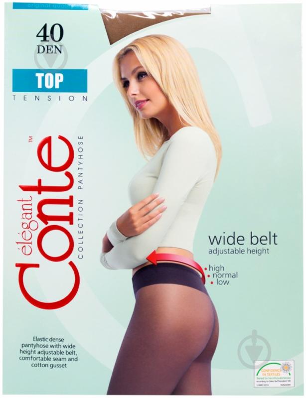 ᐉ Колготки Conte Elegant TOP 40 den natural 4 бежевый • Купить в Киеве, Украине • Лучшая цена в ...