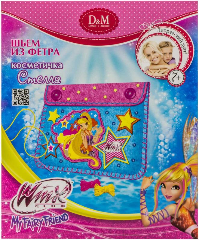 ᐉ Набор для шитья D&M Стелла Winx Club косметичка из фетра 53907 ...