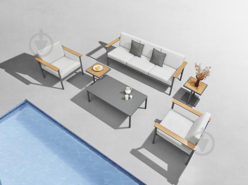 ᐉ Комплект меблів HIGOLD Wing сірий/коричневий • Краща ціна в Києві ...